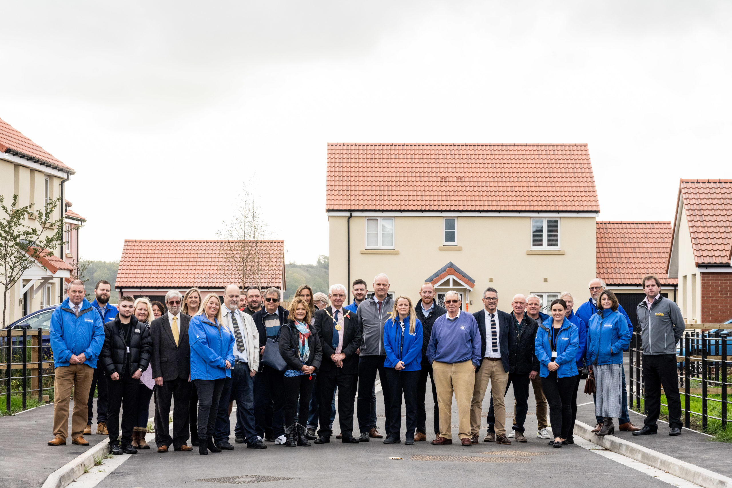 New homes completed for Lympsham - Homes for the South West