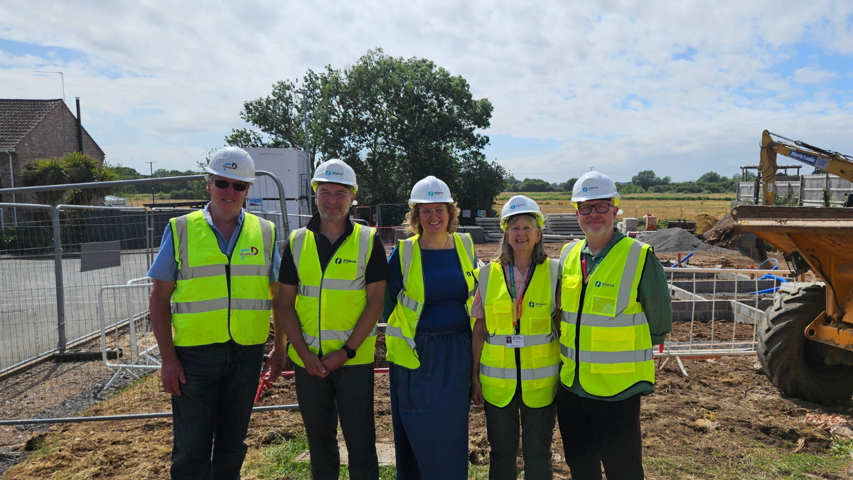 Construction begins on eight new affordable homes in Yatton - Homes for ...